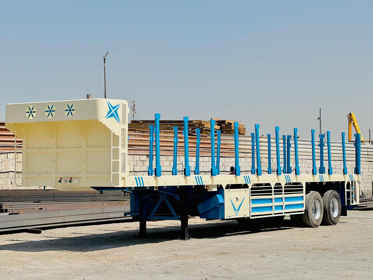 Custom trailer fabrication in Dubai